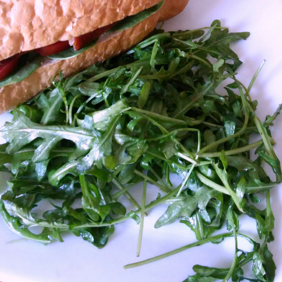 Monthly Produce Challenge Update #5: Arugula | Feeding Our Flamingos