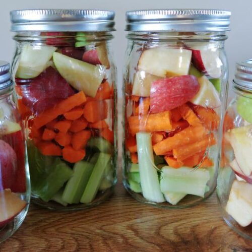 Meal Prep Juicing Jars - for a Healthy, Easy Breakfast!
